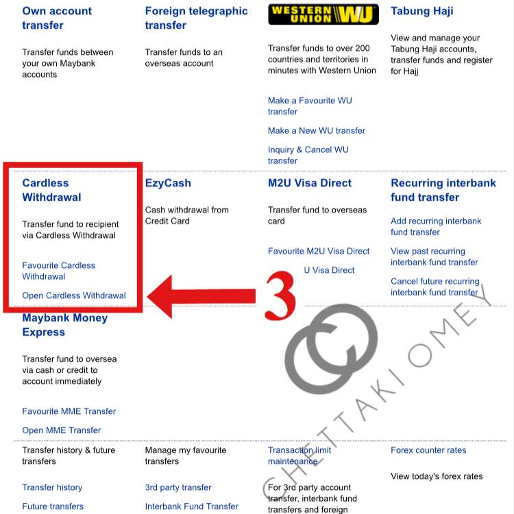 Tutorial Cara Keluarkan Duit ATM Tanpa Menggunakan Kad