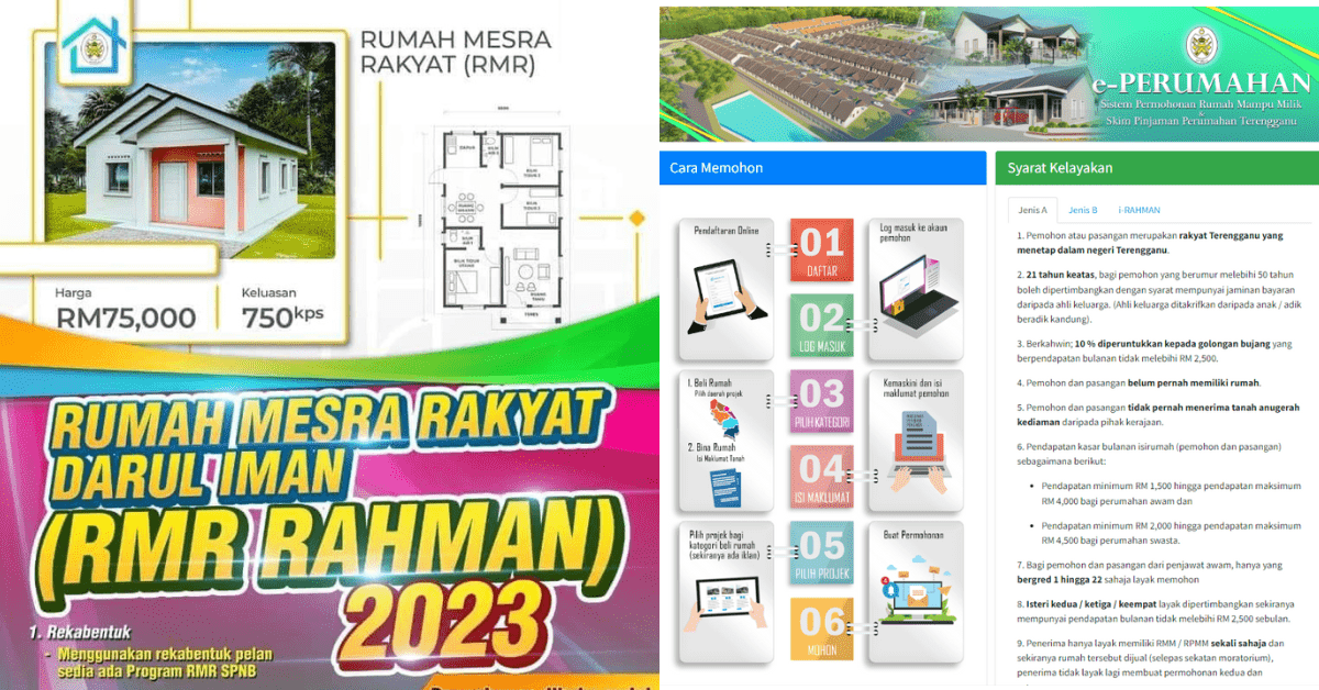 Permohonan RMR Rahman: Rumah Mesra Rakyat Darul Iman