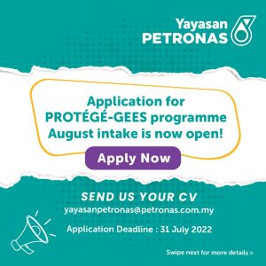 PROTEGE-GEES: Program Latihan Sambil Bekerja Yayasan Petronas
