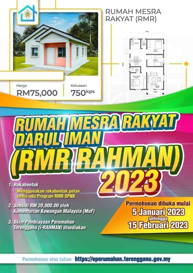 Permohonan RMR Rahman: Rumah Mesra Rakyat Darul Iman