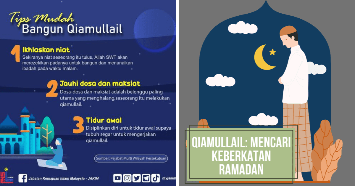Panduan Qiamullail & Amalan Sunat 10 Malam Terakhir Ramadan