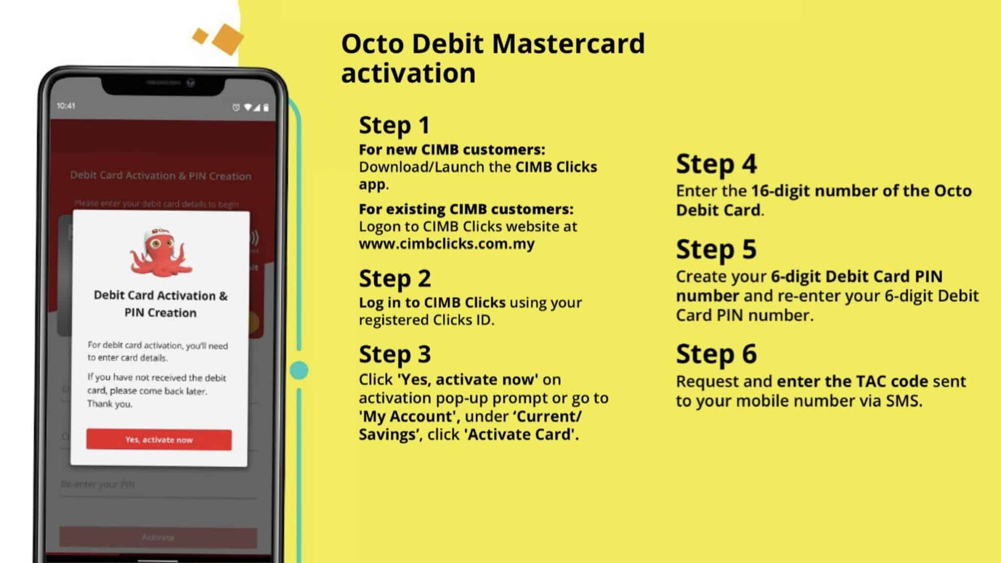 CIMB OctoSavers: Cara Pembukaan Akaun dan Syarat-syaratnya