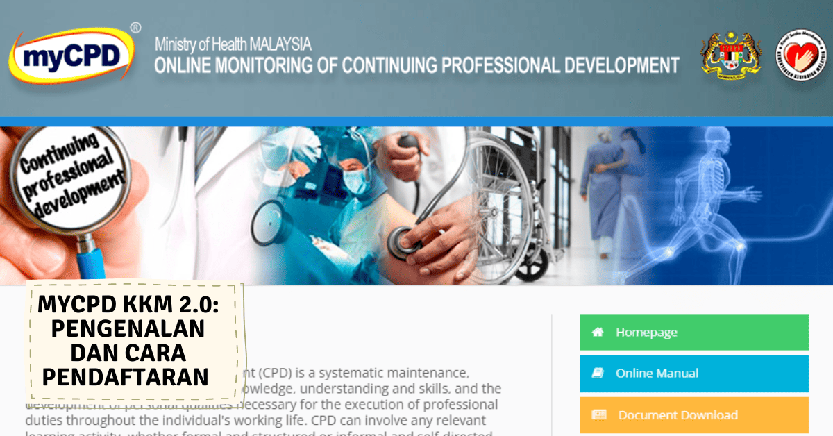 MyCPD KKM 2.0: Pengenalan dan Cara Pendaftaran