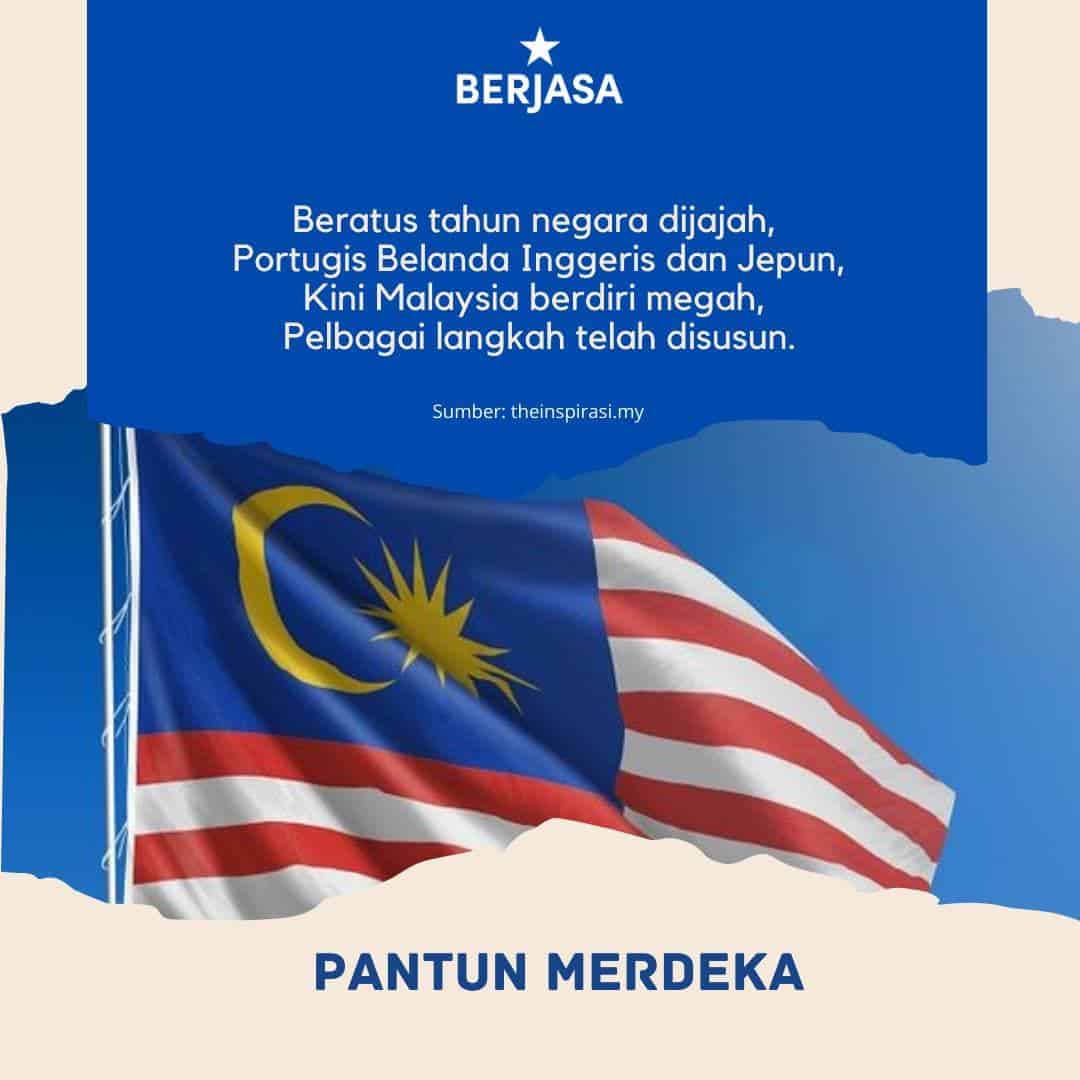 Contoh Pantun Kemerdekaan Sempena Bulan Kebangsaan