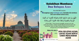 Doa Selepas Azan, Lafaz Azan Serta Cara Menjawab Azan