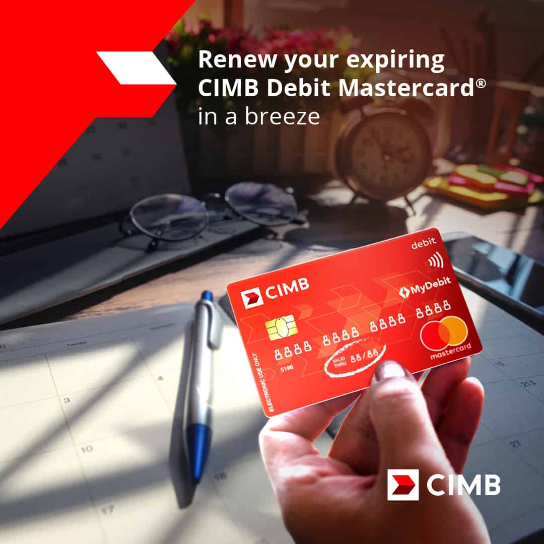 Cara Tukar Kad CIMB Expired Secara Atas Talian