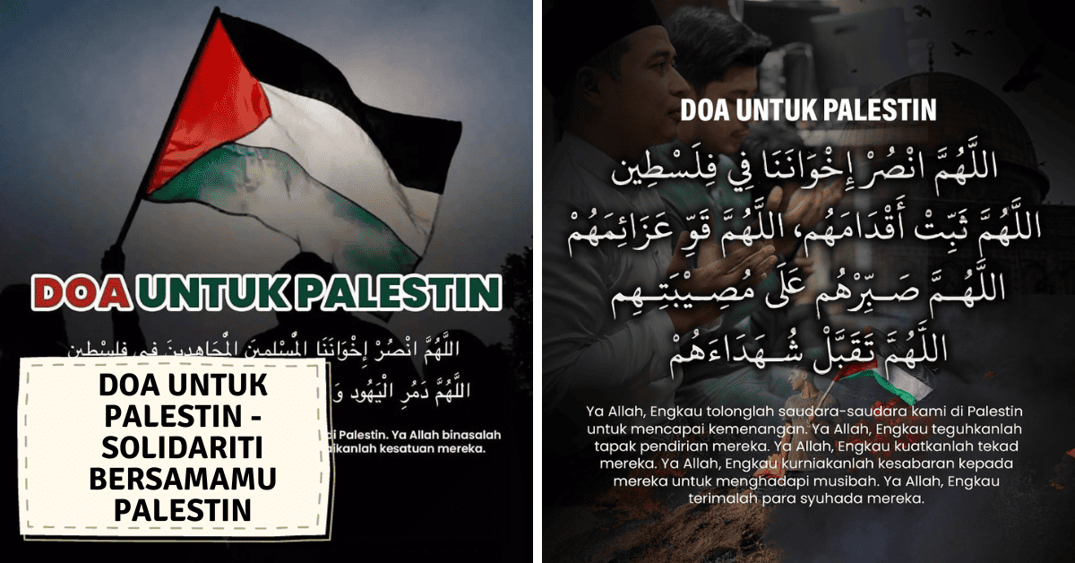 Doa Untuk Palestin - Contoh Doa & Qunut Nazilah