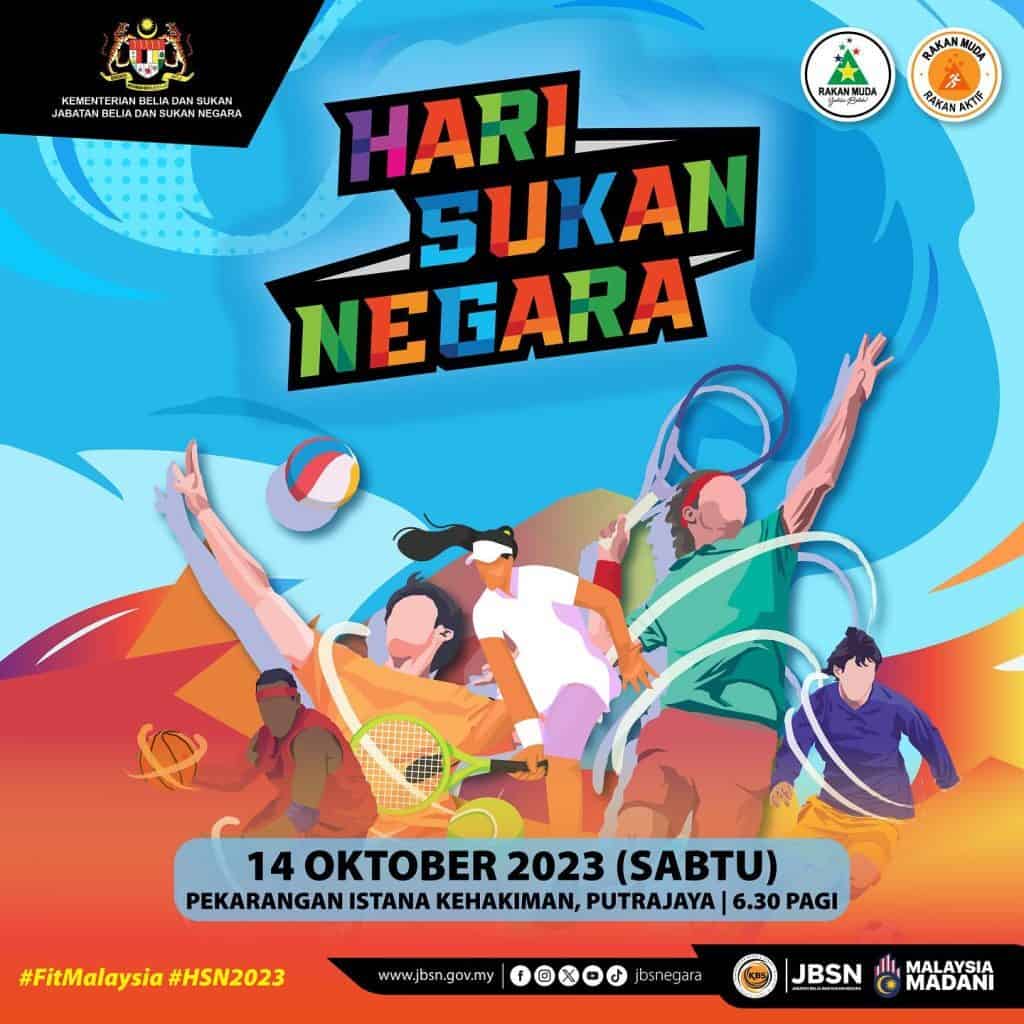 Hari Sukan Negara (HSN) 2023: Tema Sambutan & Senarai Aktiviti